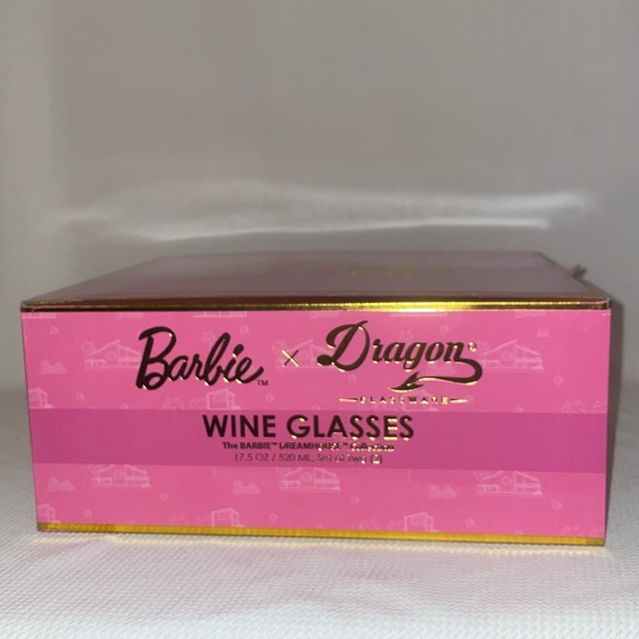 Barbie | Dining | Barbie X Dragon Glassware Wine Glasses | Poshmark